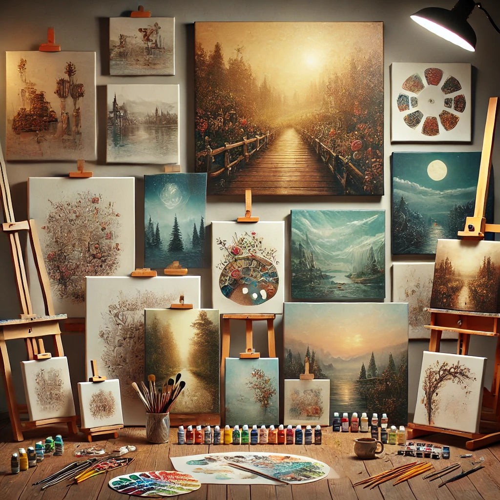 Choosing the Right Canvas Size: A Guide for Artists