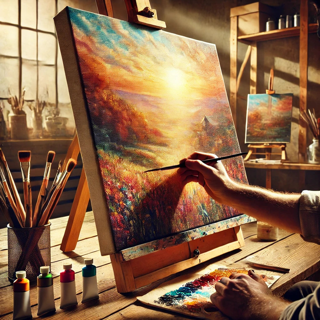 Choosing Between Stretched Canvas and Canvas Panels: A Guide for Artis